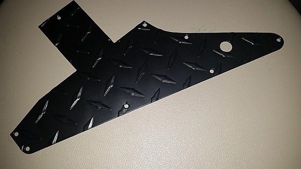 Master Piece Pickguards Epiphone '58 Goth Explorer Black | Reverb