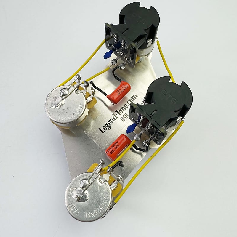 Gibson Les Paul Coil Split Wiring - CTS 500k Push/Pull Pots - | Reverb