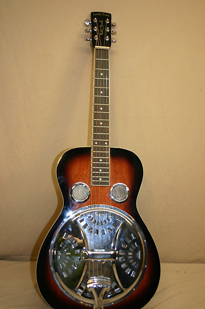 Gold Tone PBS Beard Dobro resonator guitar with HSC used | Reverb