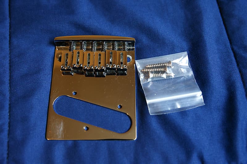 Fender USA Custom Shop Deluxe Tele Bridge with Lip -- Rare - | Reverb