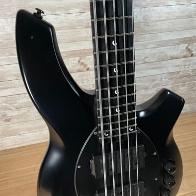 Music Man Bongo Bass 5-String Black with original case | Reverb