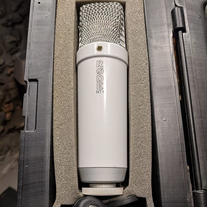 Rode NT1 Grey with ‘47 capsule mod and original hard case | Reverb