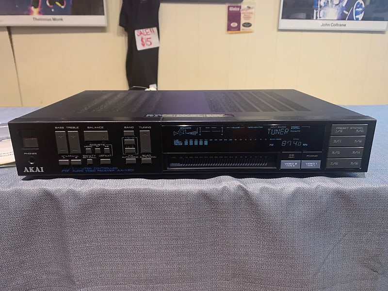 Akai AA-V201 Stereo Receiver * 40W RMS * 1982 * Manual - | Reverb