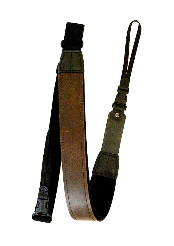 NeoTech Slimline Banjo Strap Tan Leather | Reverb