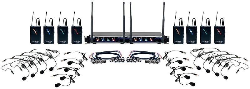 Vocopro Digital-Play-8 Eight-Channel UHF Digital Wireless | Reverb