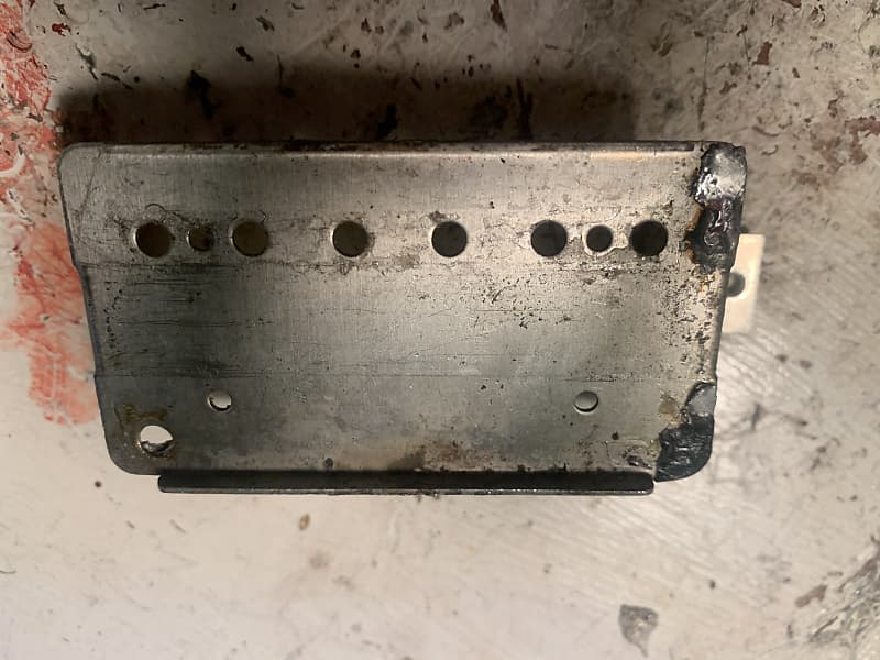 PAF humbucker like nickel silver base plate with faded | Reverb