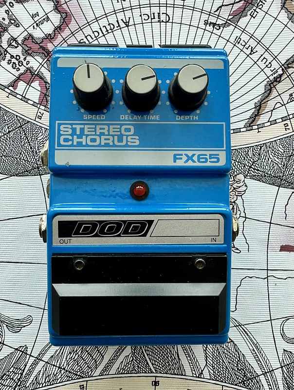 DOD Stereo Chorus FX65 1985 - 1997 - Blue | Reverb