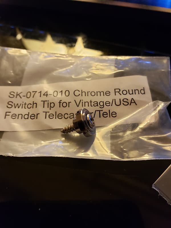 Kluson Chrome Tele String Tree Guide Chrome For Stratocaster | Reverb