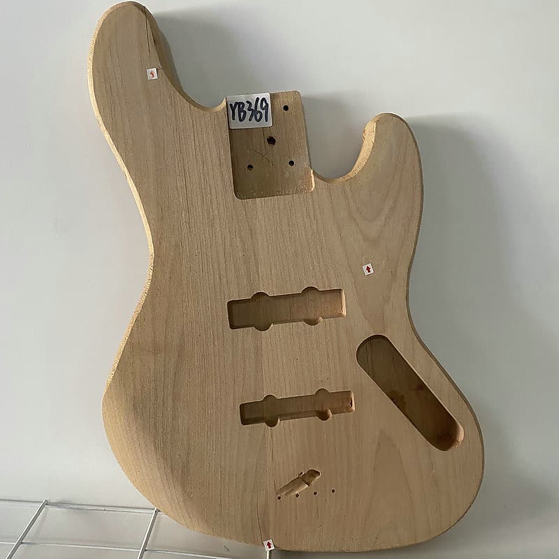 Unfinished 4 String Jazz Bass Style Mahogany Body | Reverb