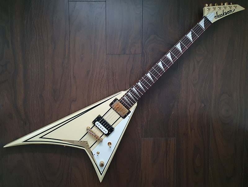 Jackson Randy Rhoads RR5 MIJ w/bareknuckle pickups Cream | Reverb