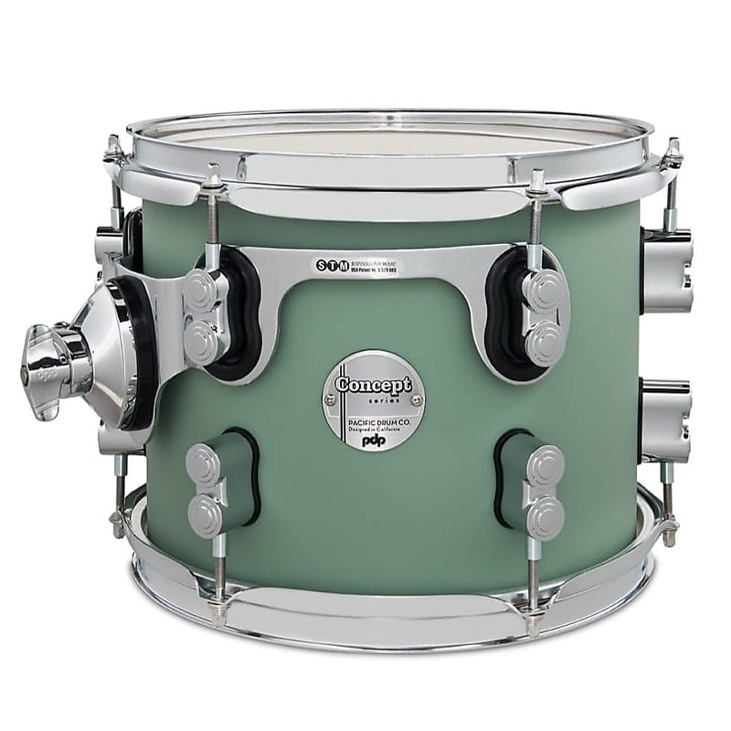 PDP Concept Maple Tom 10x8 Satin Seafoam | Reverb