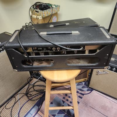 1966 Fender Showman Amp with Match 2X15 Cabinet JBL D130s | Reverb