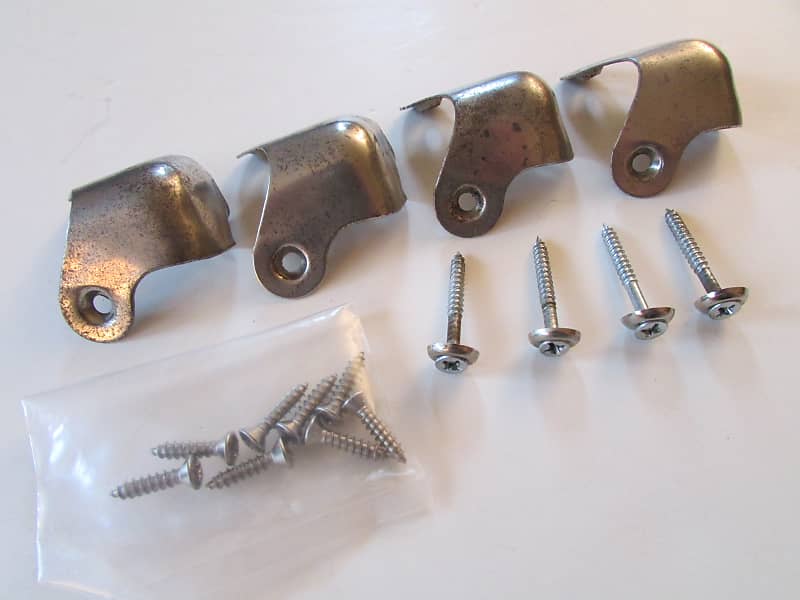 1970's/'80's Vintage Music Man Amp Corners & Back Panel | Reverb