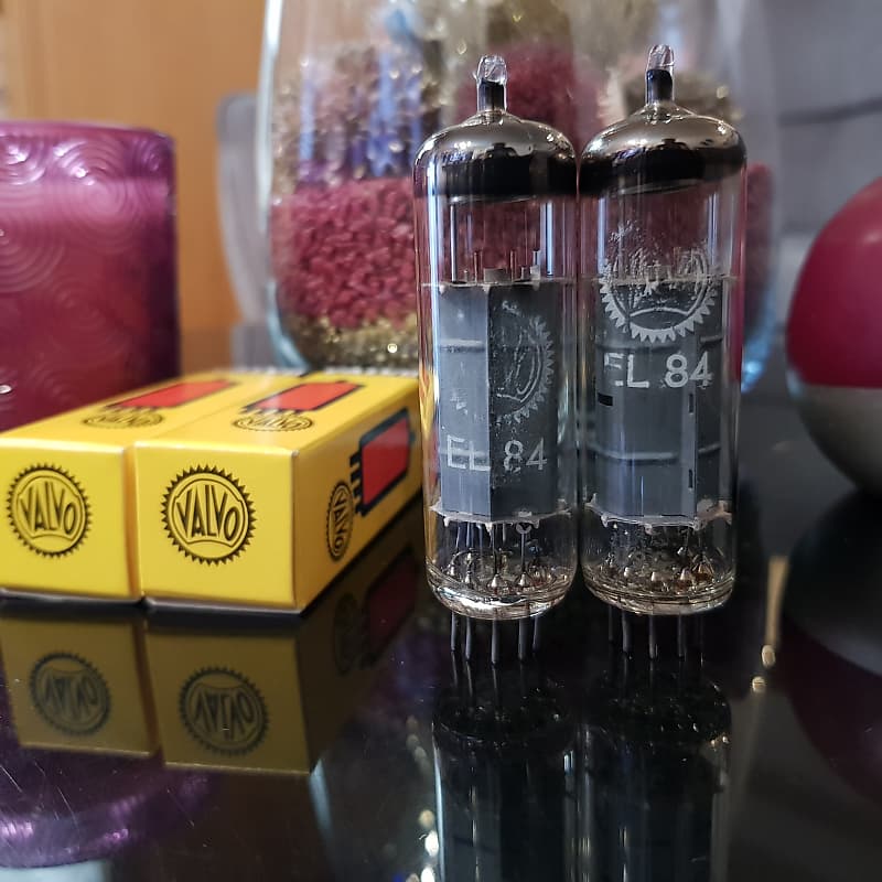 Valvo Hamburg EL84 6BQ5 rX3 year 1959,matched | Reverb