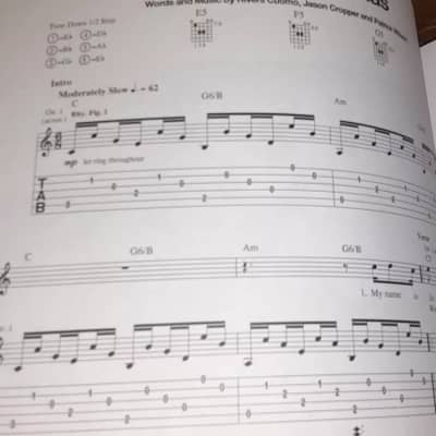 WEEZER - SELF-TITLED BLUE ALBUM - GUITAR TAB BOOK TABLATURE | Reverb