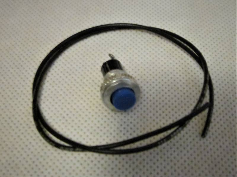Momentary Kill Switch BLUE Momentary Push Button 10MM Flush | Reverb