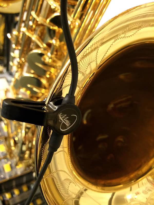 MEZZO SAXOPHONE MICROPHONE, "THE FEATHER" with FLEXIBLE | Reverb