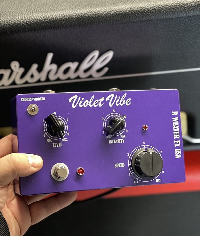 R Weaver FX Violet Vibe - Galaxy Purple | Reverb