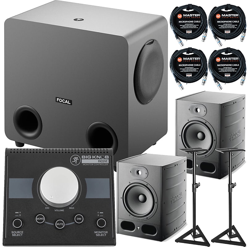 Focal Alpha 80 Evo 8" Powered Studio Monitors (Pair) w/ | Reverb