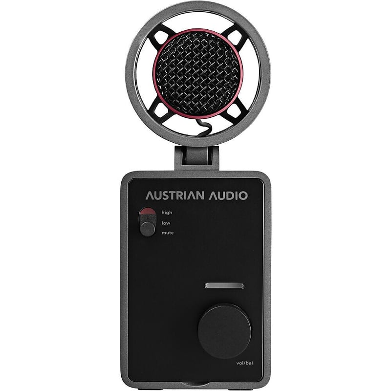 Austrian Audio MiCreator Studio Microphone includes: | Reverb