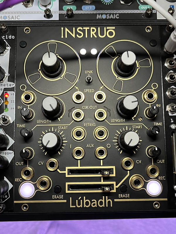 Instruo Lubadh 2022 - Black / Gold | Reverb