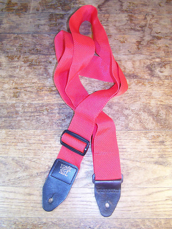 Ernie Ball Guitar Strap 2018 Red | Reverb
