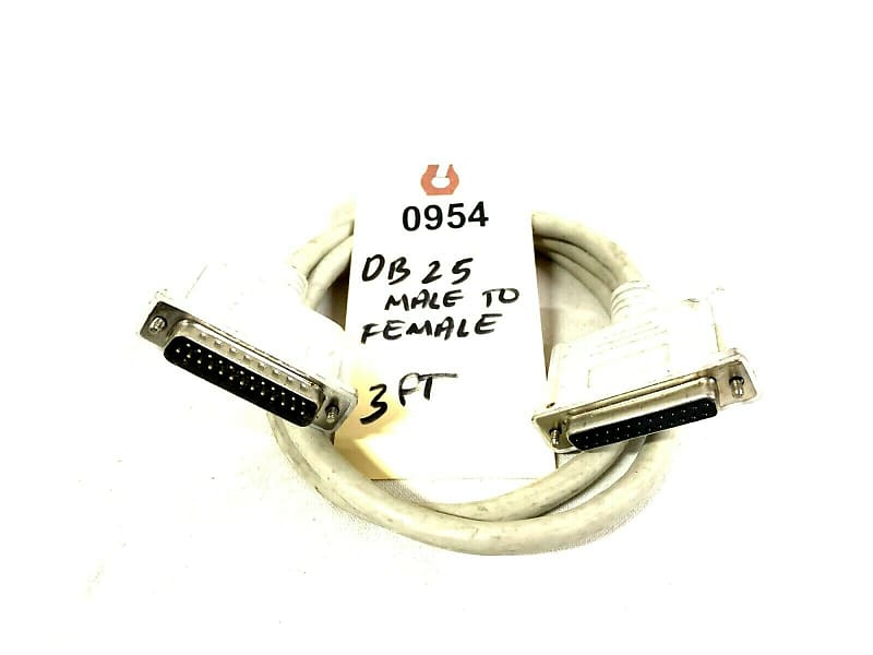 COPARTNER IEEE 3FT DB25 MALE TO FEMALE CABLE #0954 (ONE) | Reverb