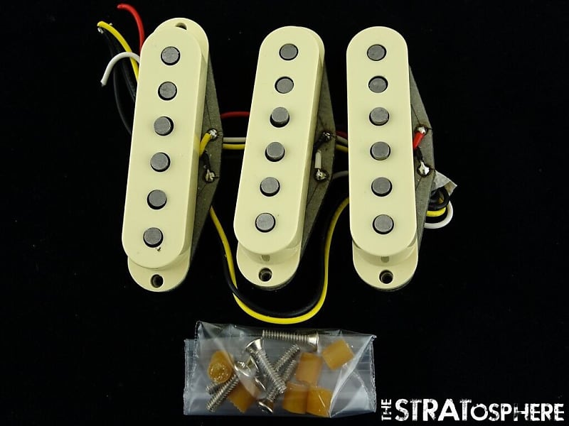Fender Vintera 60s Stratocaster Strat Modified PICKUP SET, | Reverb