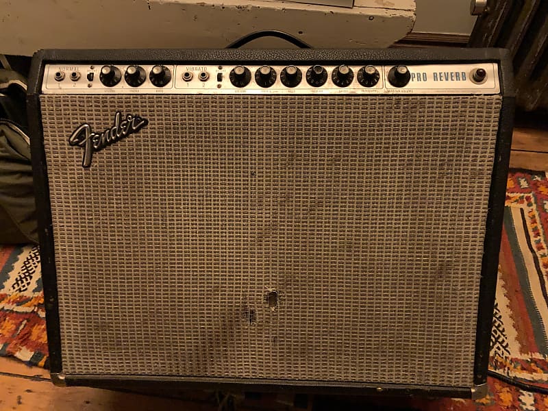 Fender Pro Reverb 1975 Silverface | Reverb