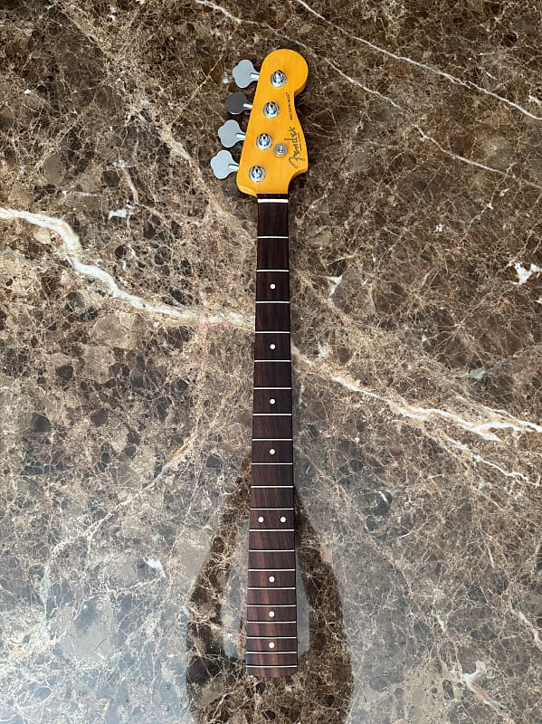 Fender American Professional Precision Bass Neck with TUNERS | Reverb