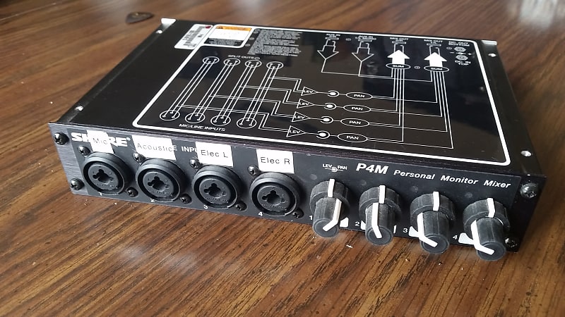 Price reduced! Shure p4m Early 2000's Black | Reverb