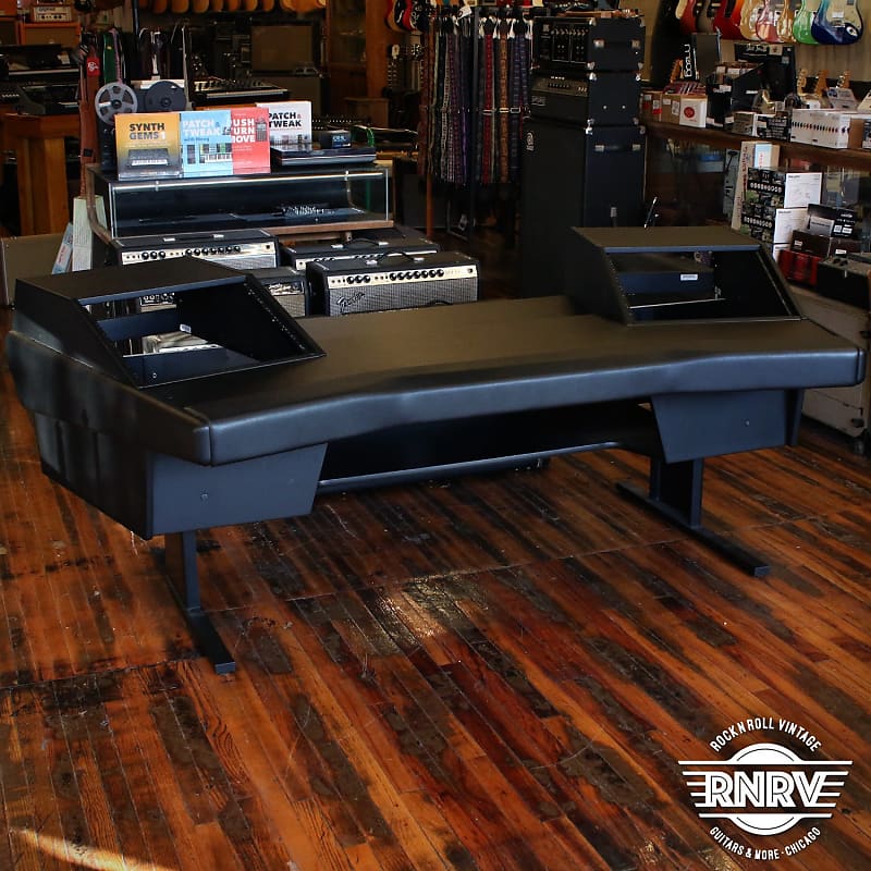 Argosy Dual15 Studio Workstation Desk with 803 Racks - Black | Reverb