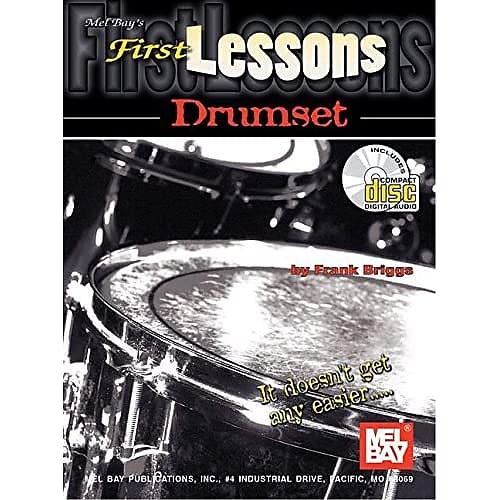 First Lessons Drumset Book/CD Set Frank Briggs | Reverb UK