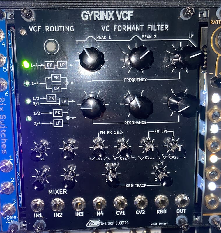 G-Storm Electro Gyrinx VCF Formant Filter | Reverb