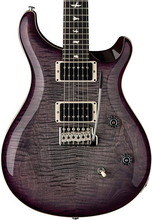 PRS CE 24 Electric Guitar - Faded Gray/Black/Purple Burst | Reverb