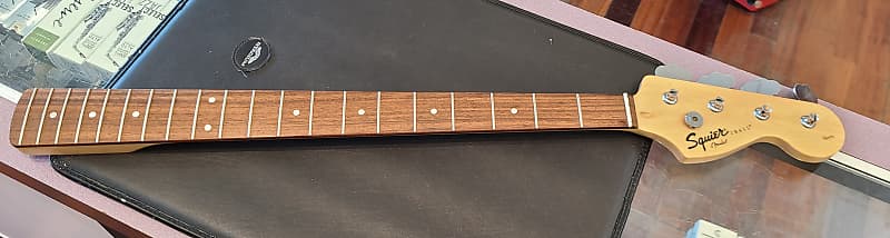 Squier Affinity Jazz Bass Neck with sealed tuners | Reverb