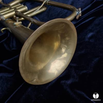 F. Besson Grand Prix pre war flugelhorn gamonbrass | Reverb