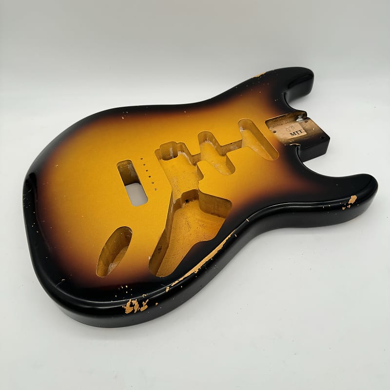 MJT USA Stratocaster Relic Body Alder Nitro MJT4240 | Reverb