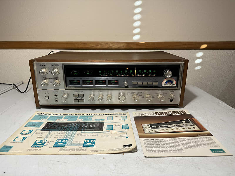 Sansui QRX-5500 Receiver Vintage Audiophile Quadraphonic 4 | Reverb