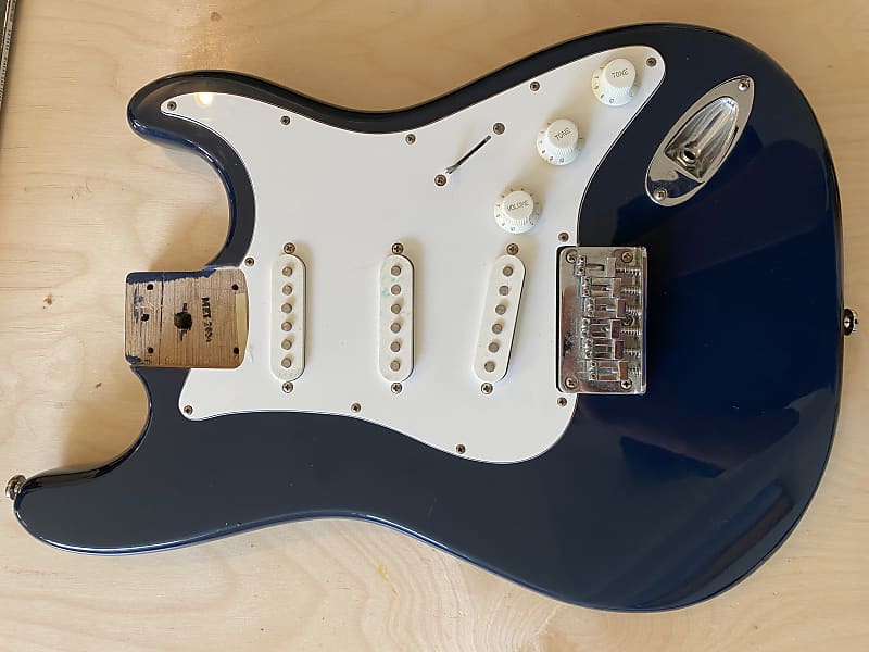 Squier Bullet Strat Loaded Body | Reverb