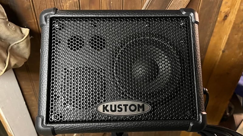 Kustom KPC4P Powered Monitor Speaker 2022 - Black | Reverb