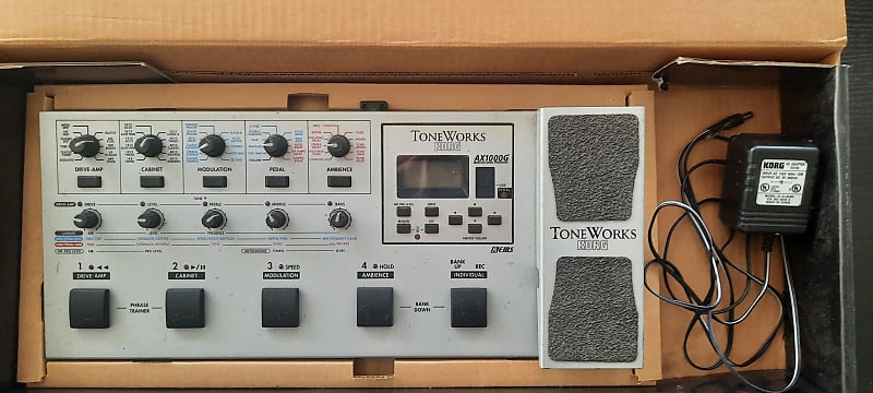 Korg Toneworks AX1000G Multi Effects Modeling | Reverb