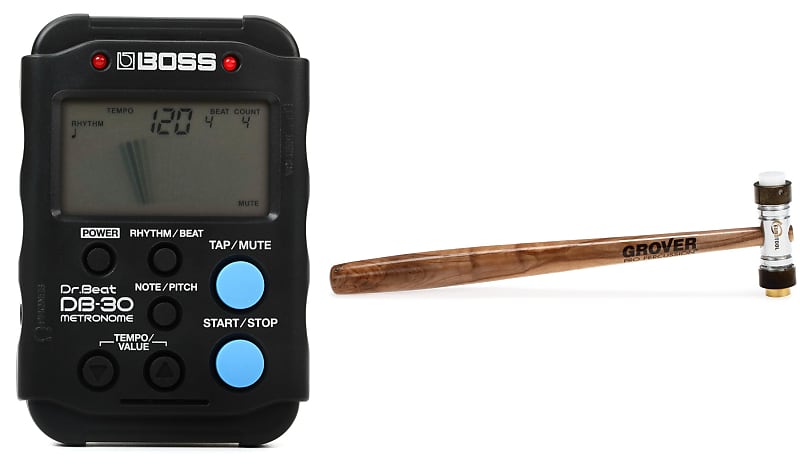 Boss DB-30 Dr. Beat Metronome Bundle with Grover Pro | Reverb