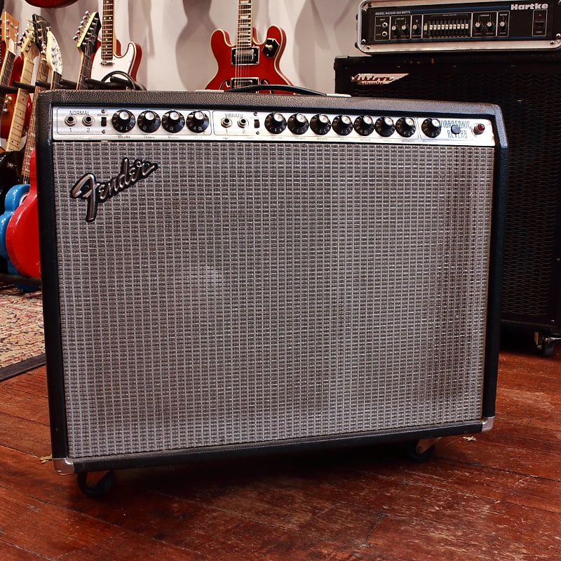 Fender Vibrasonic Reverb 100w 1x15" Guitar Combo Amp 1973 | Reverb