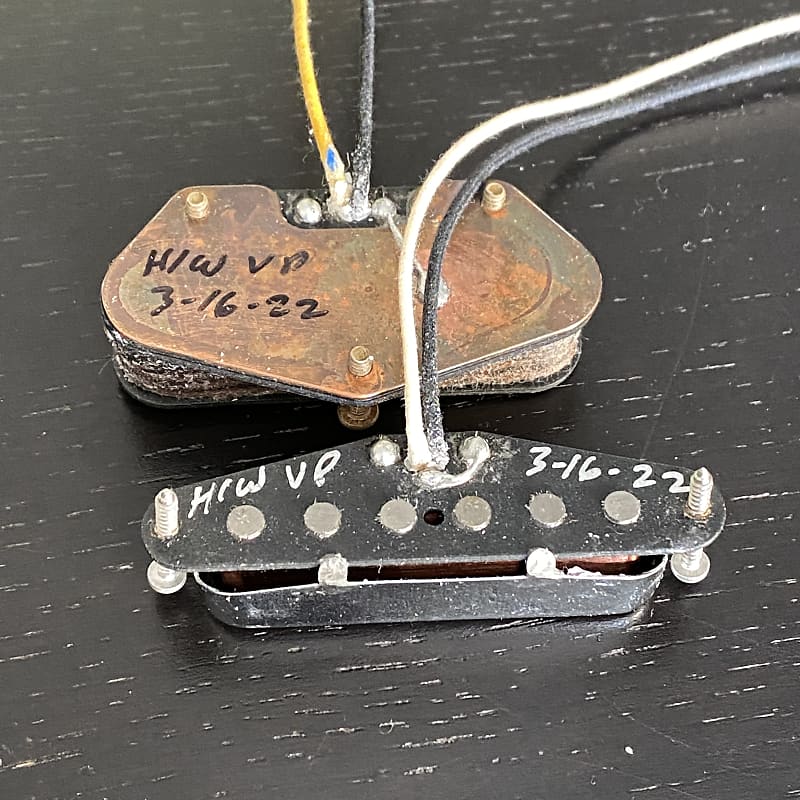 Fender Custom Shop Handwired '58 Telecaster Pickups "HW VP" | Reverb