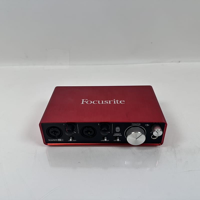 Focusrite Scarlett 2i2 2nd Gen 20Hz - 20kHz Compact USB Audio | Reverb