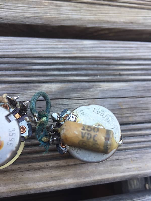 1959 Fender Jazzmaster pots and capacitor | Reverb Australia