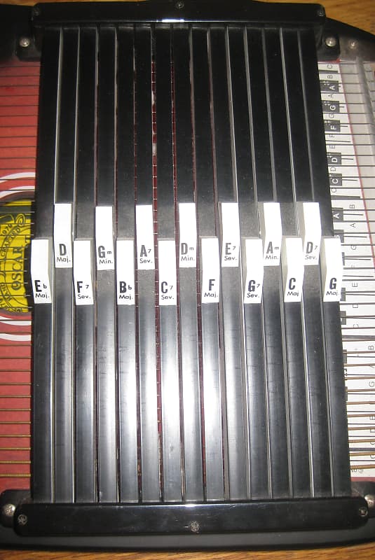 Oscar Schmidt Autoharp 15 Chord Conversion Kit Complete | Reverb