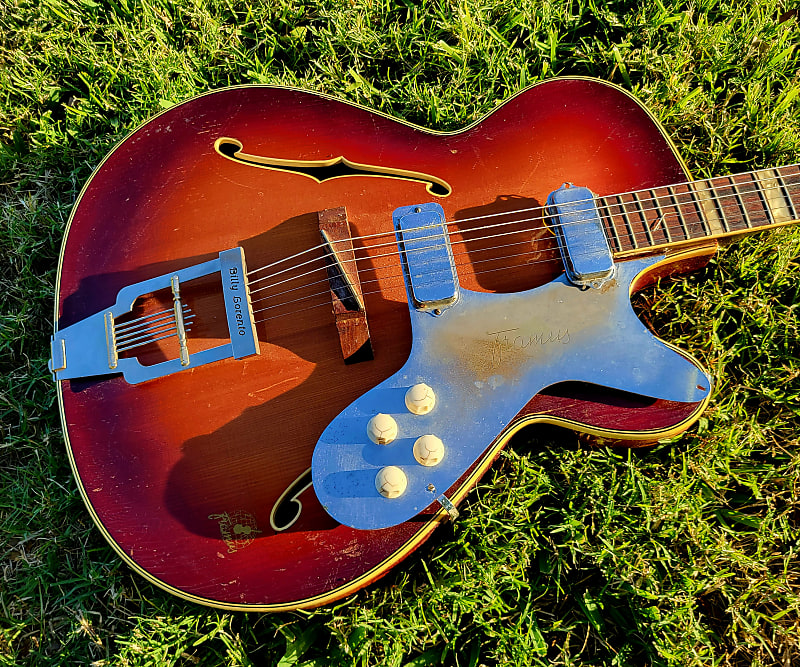 1954 Framus Billy Lorento Hollowbody Guitar w/ Kay Pickups | Reverb