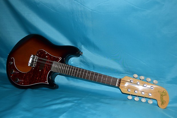 Fender Mando Strat 8 Electric Mandolin 2014 Vintage Sunburst | Reverb